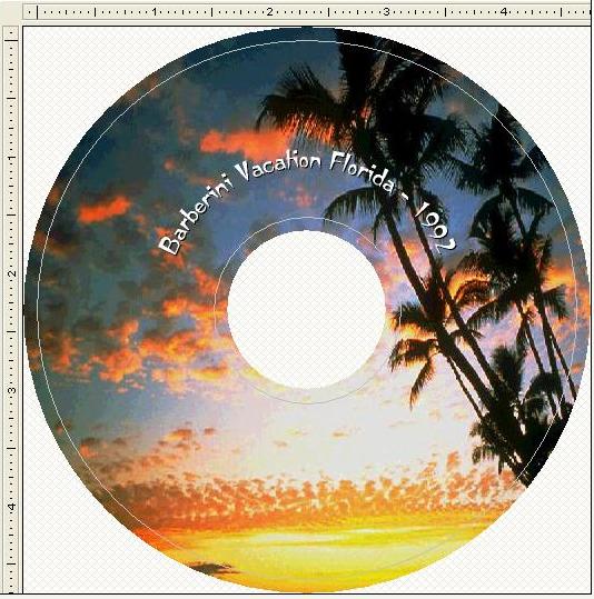 DVD stickers for labeling